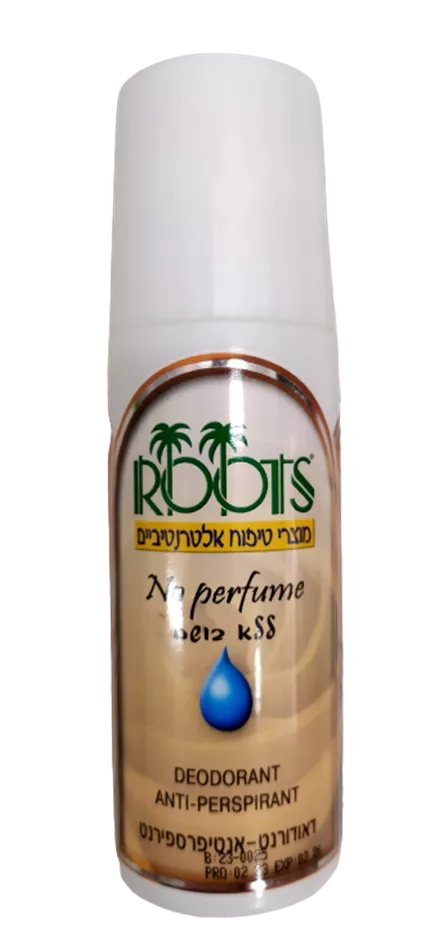 רוטס - דאודורנט ללא ריח - ROOTS NO PERFUME DEODORANT